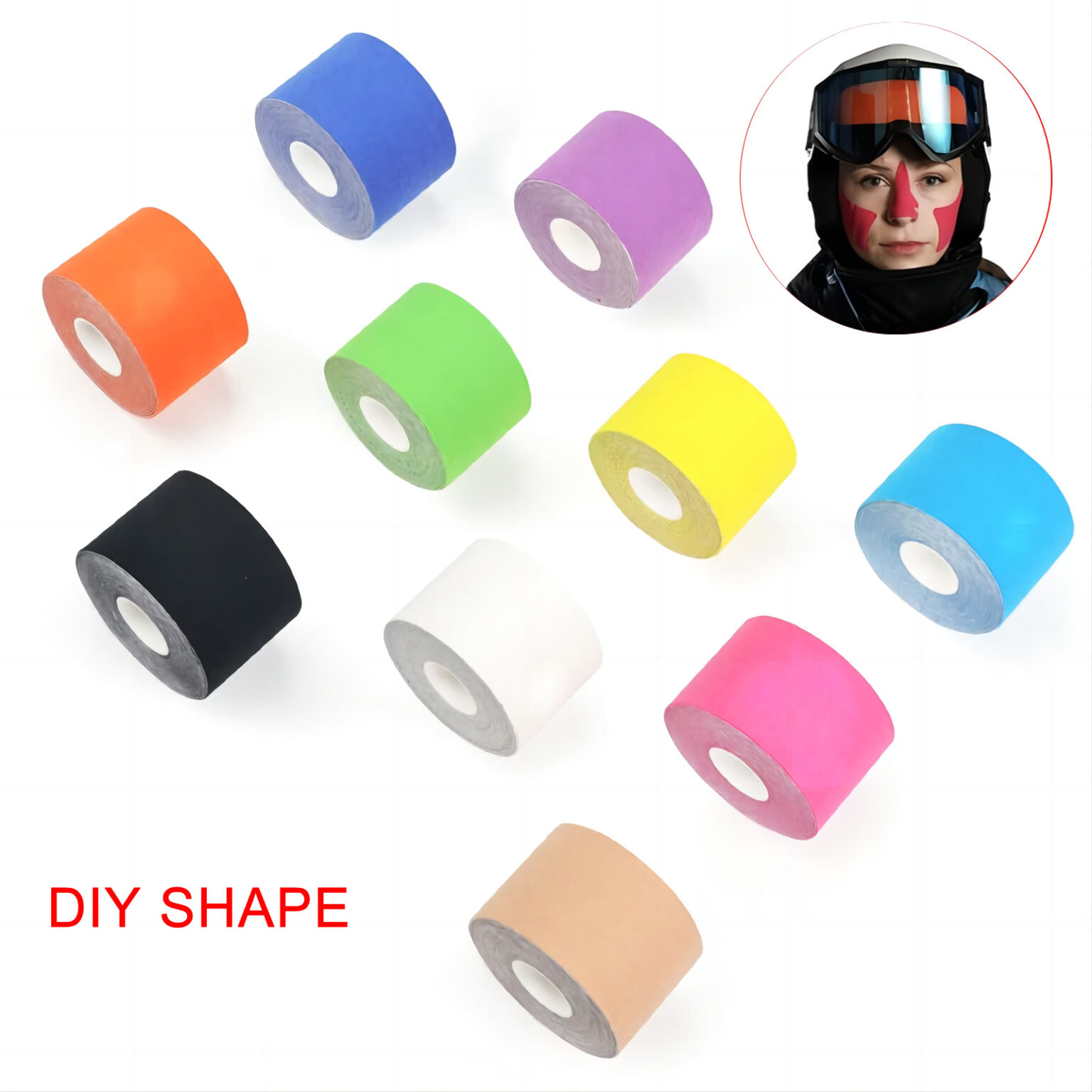 Antifreeze Face Tape-Frost Face Tape-Skiing Face Tape Bulk